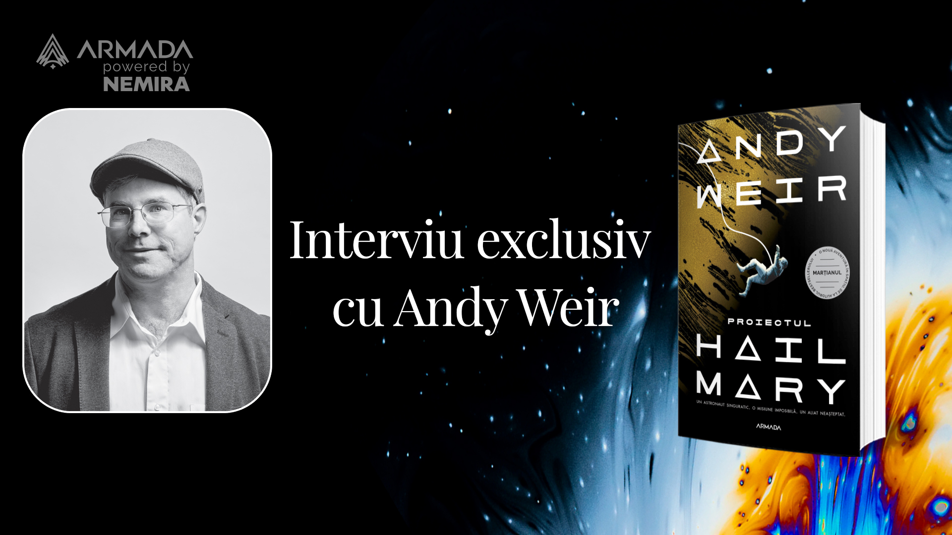 Interviu exclusiv cu Andy Weir pentru cititorii din România - Blogul ...